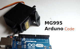 MG995 360 Servo Arduino Code Continuous Rotation